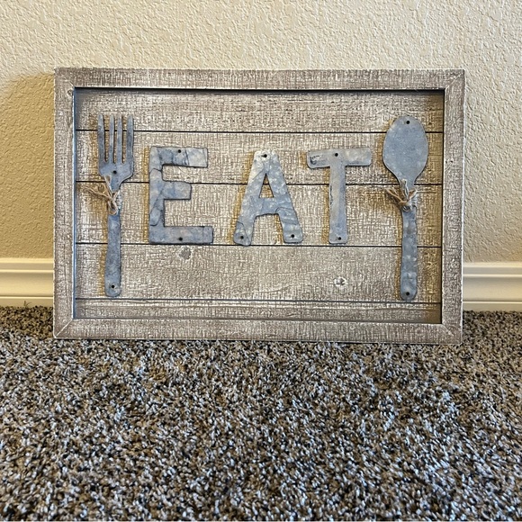 Accents | Kitchen Eat Sign | Poshmark